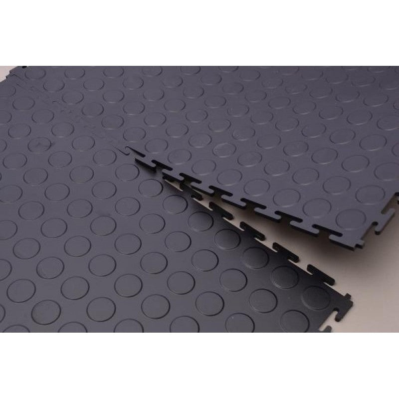 Interlocking Rubber Tiles - Black – Flooring Warehouse