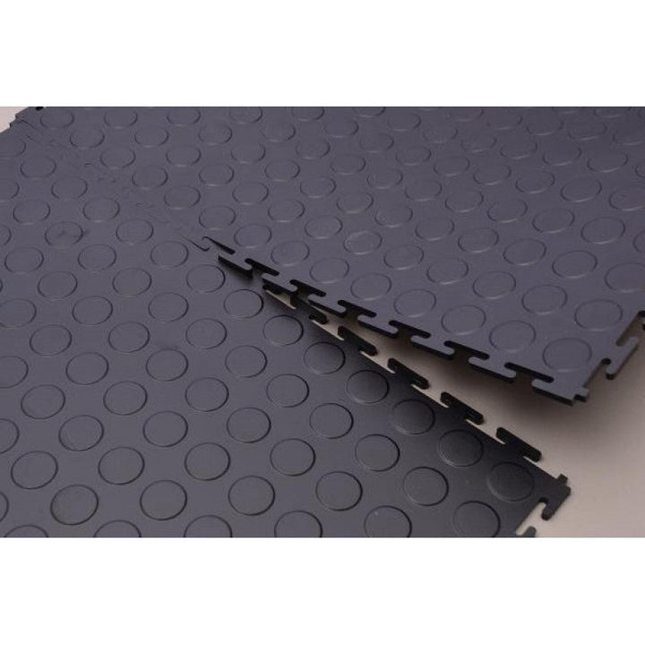 Interlocking Rubber Tiles - Black – Flooring Warehouse